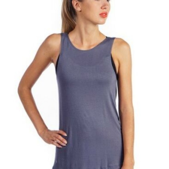 NUX | Intimates & Sleepwear | Nux Draped Open Back Take It Easy Yoga ...